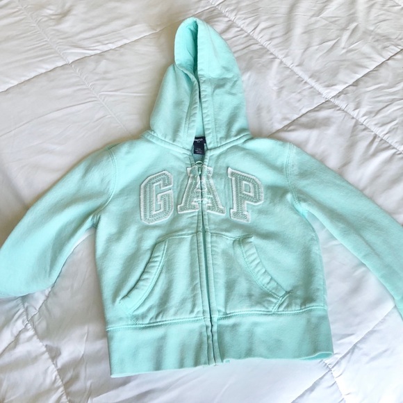 GAP | Jackets & Coats | Baby Blue Glitter Gap Kids Hooded Zip Up Hoodie | Poshmark